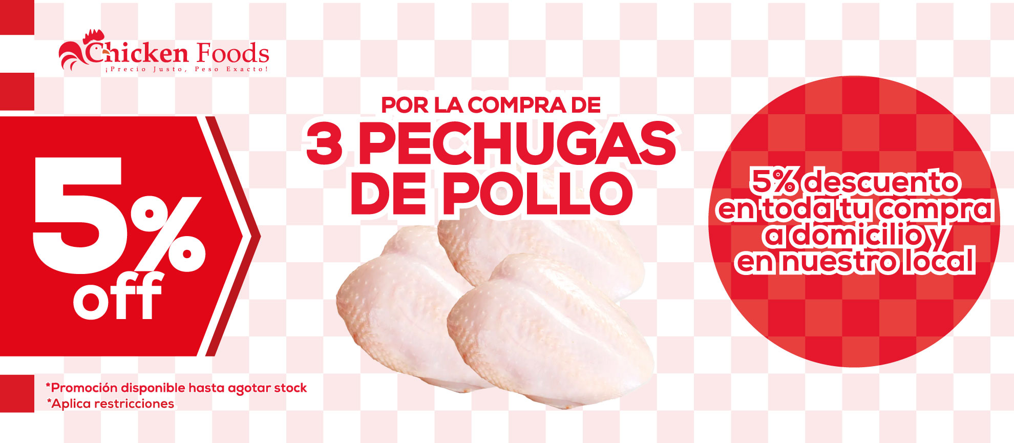 Pollo fresco a domicilio - Chicken Foods - Distribuidora y venta de ...